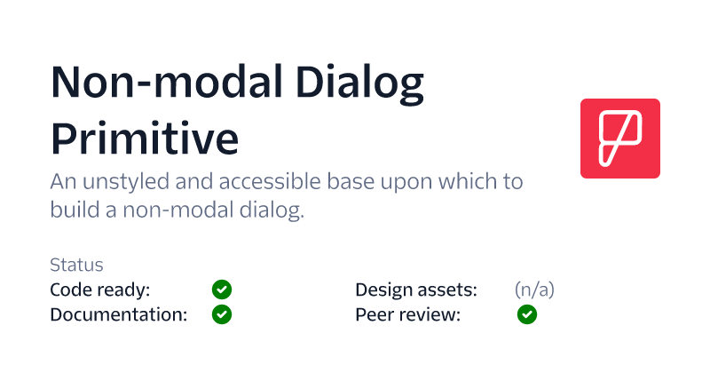 Non-Modal Primitive - Paste: The Design System for building Twilio ...